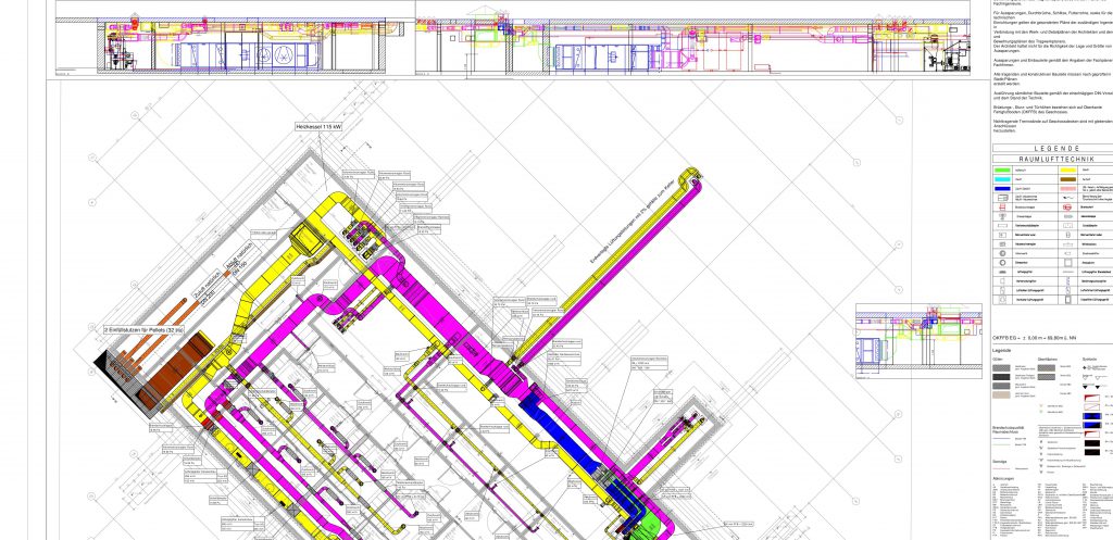 TGA Fachplanung (technische Gebäudeausrüstung)